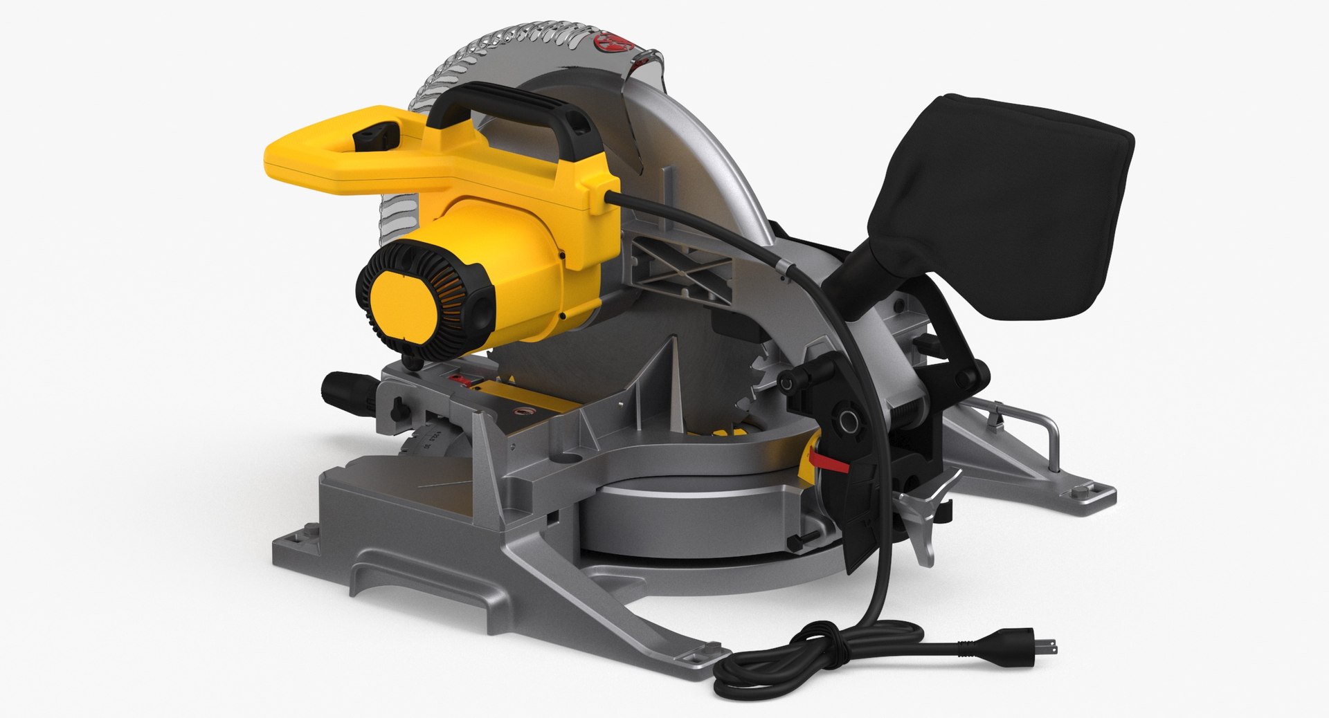 3D Mitter Saw Clean and Dirty - TurboSquid 2098472