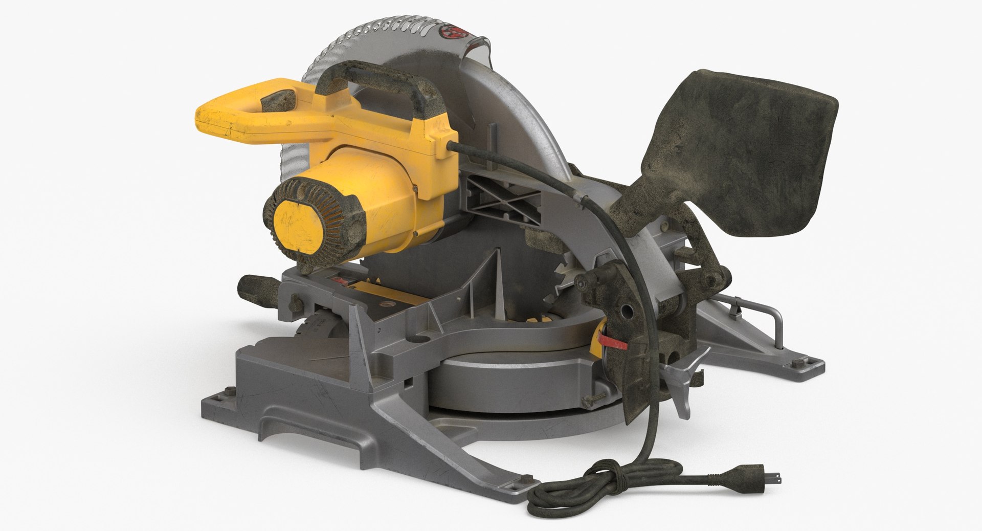 3D Mitter Saw Clean and Dirty(1) - TurboSquid 2098472