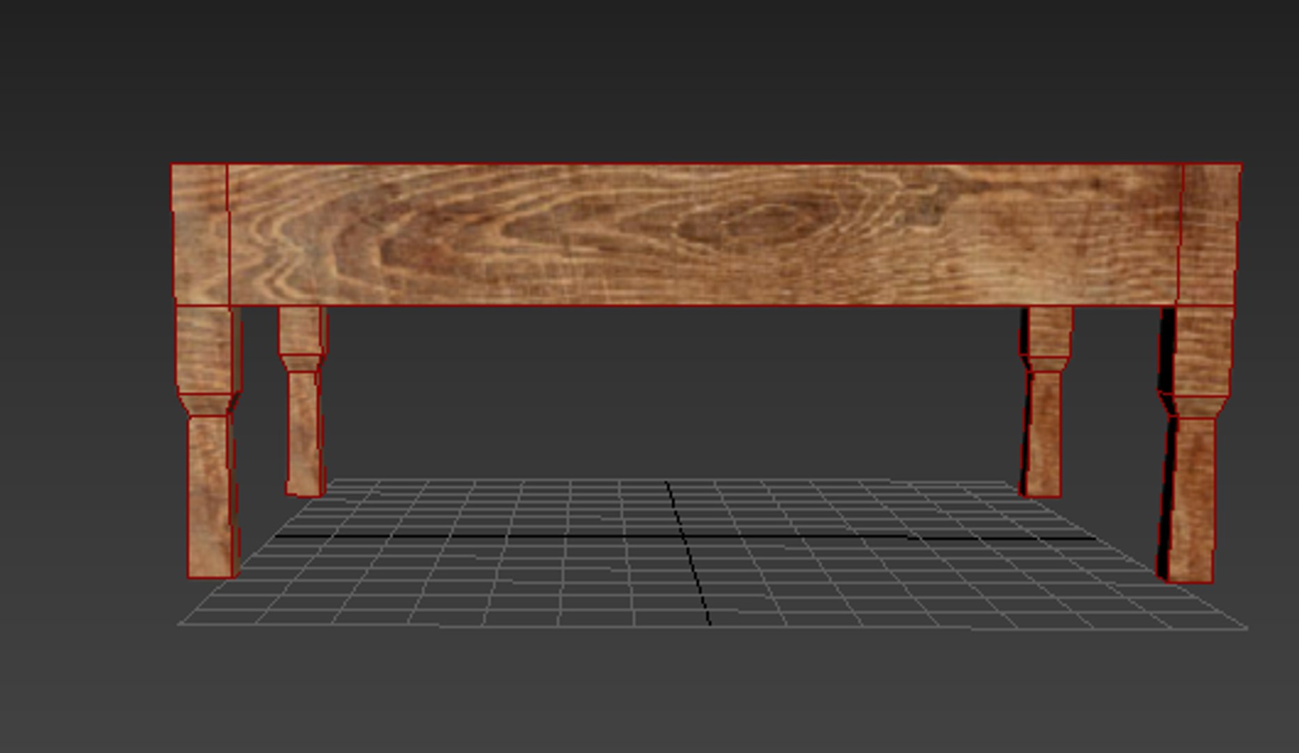 Free 3D Table Wooden Model - TurboSquid 1482211