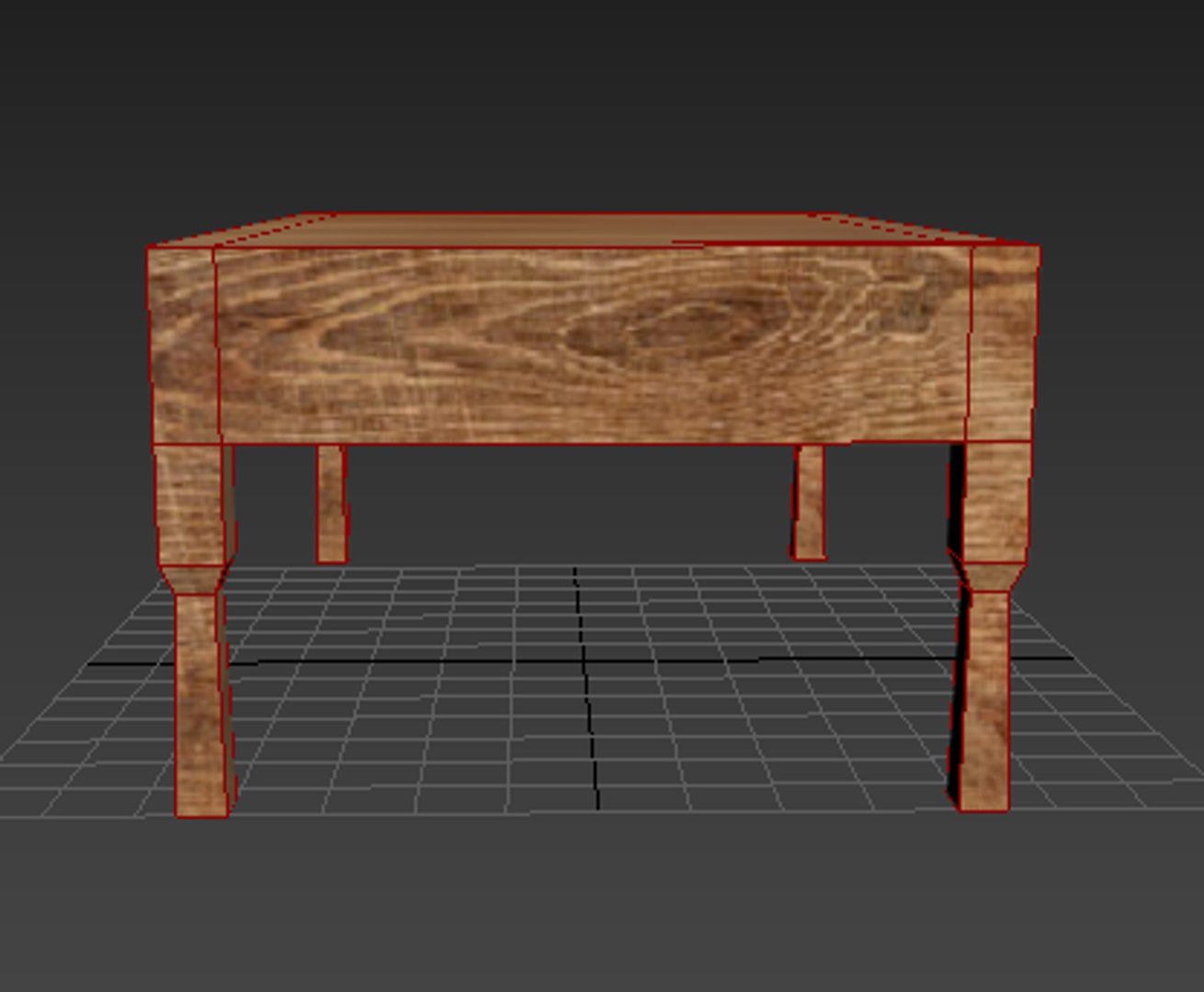 Free 3D Table Wooden Model - TurboSquid 1482211