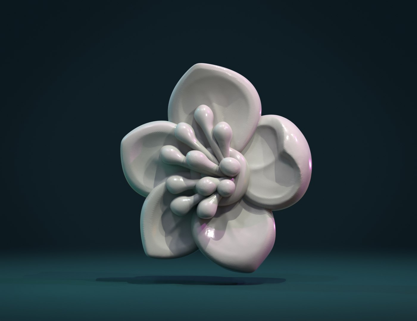 3D apple blossom model - TurboSquid 1560276