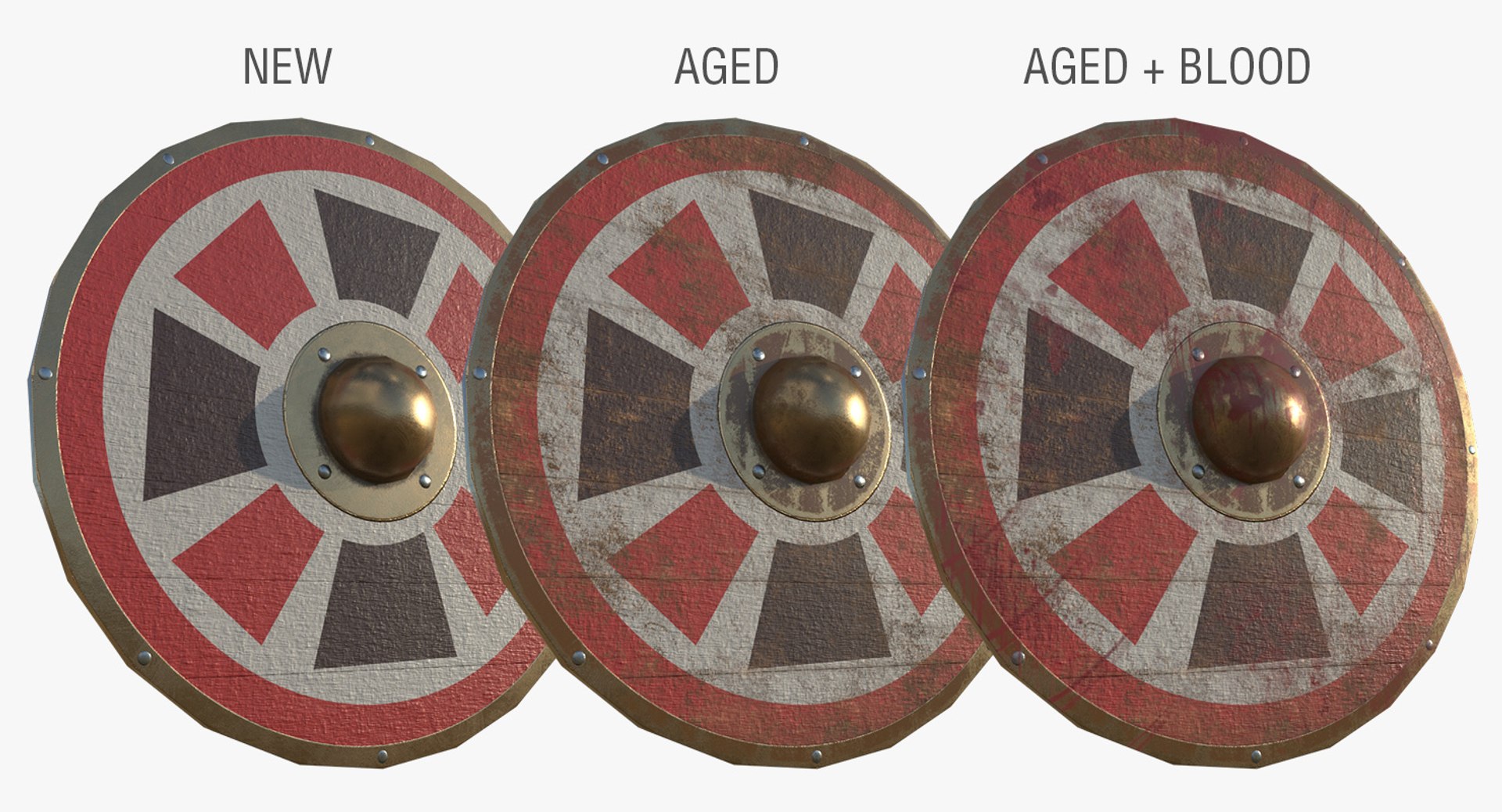 3D Parma Shield - TurboSquid 1420525