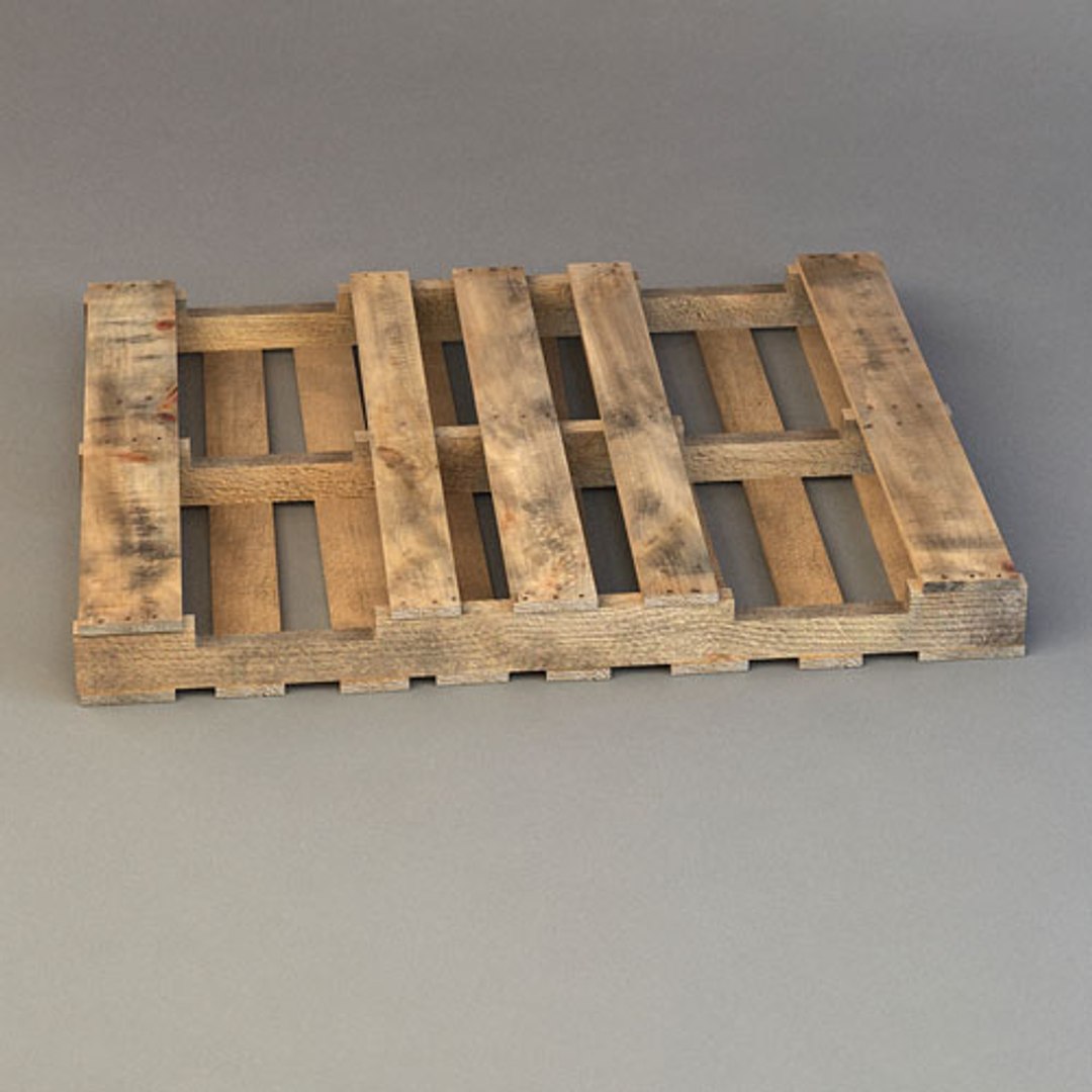 3d Model Wood Pallet
