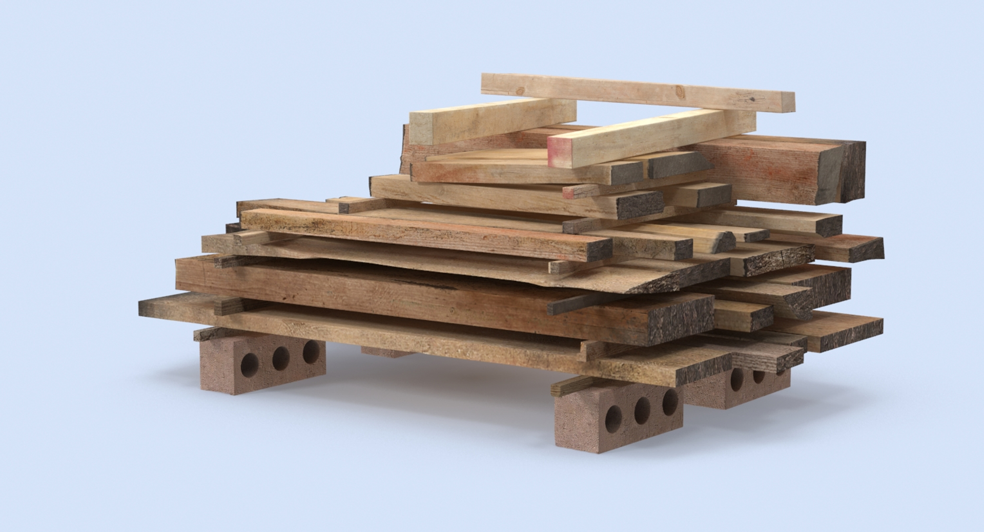 Lumber 3d Model