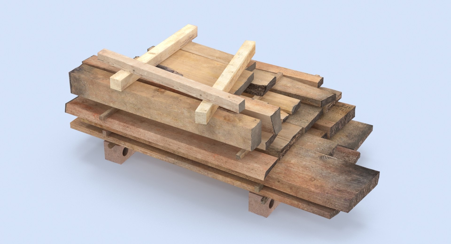 Lumber 3d Model