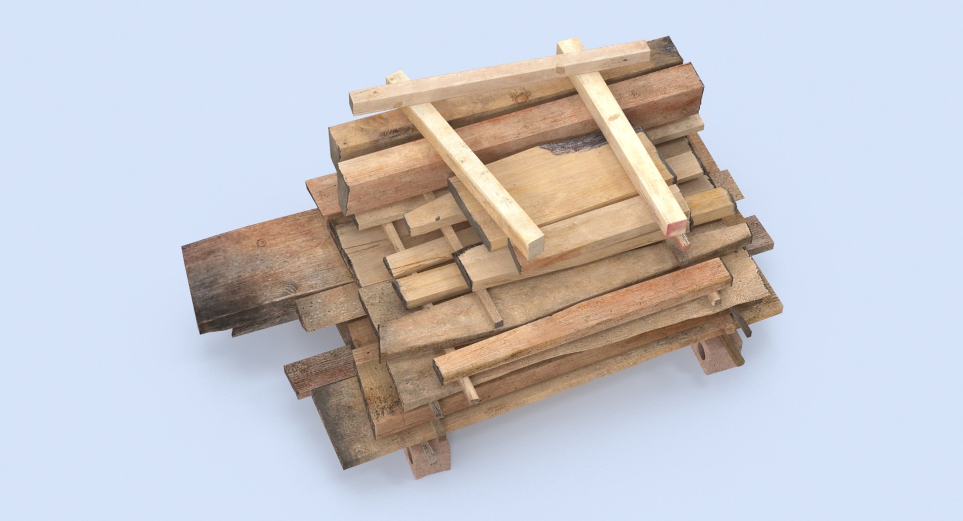 Lumber 3d Model