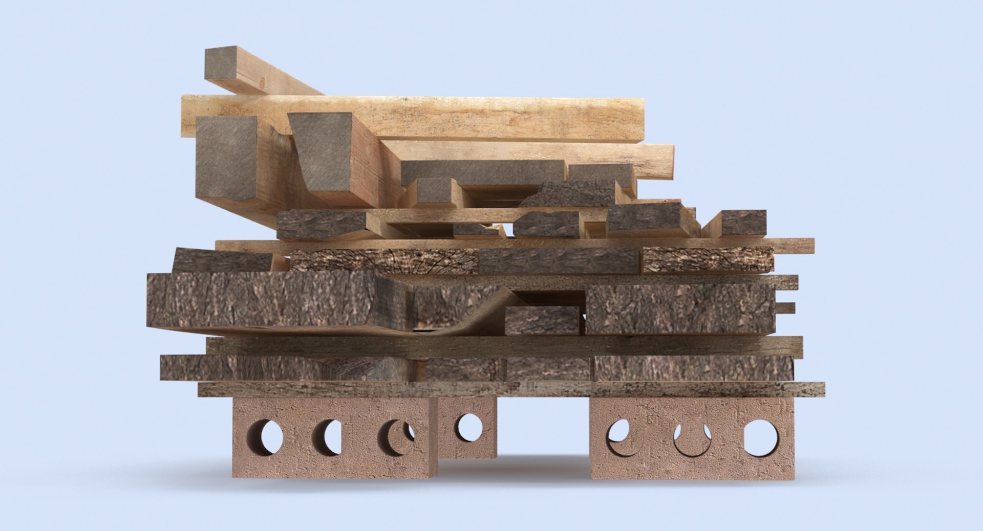 Lumber 3d Model
