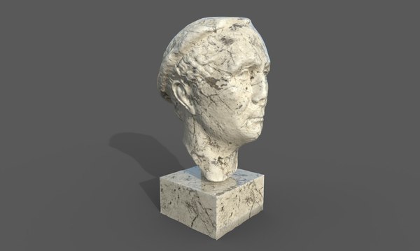 Male head sculpture 3D - TurboSquid 1822287