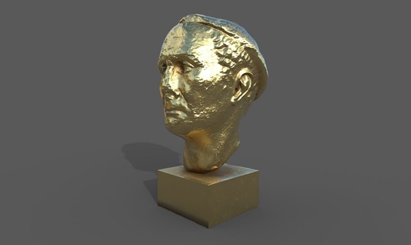 Male head sculpture 3D - TurboSquid 1822287