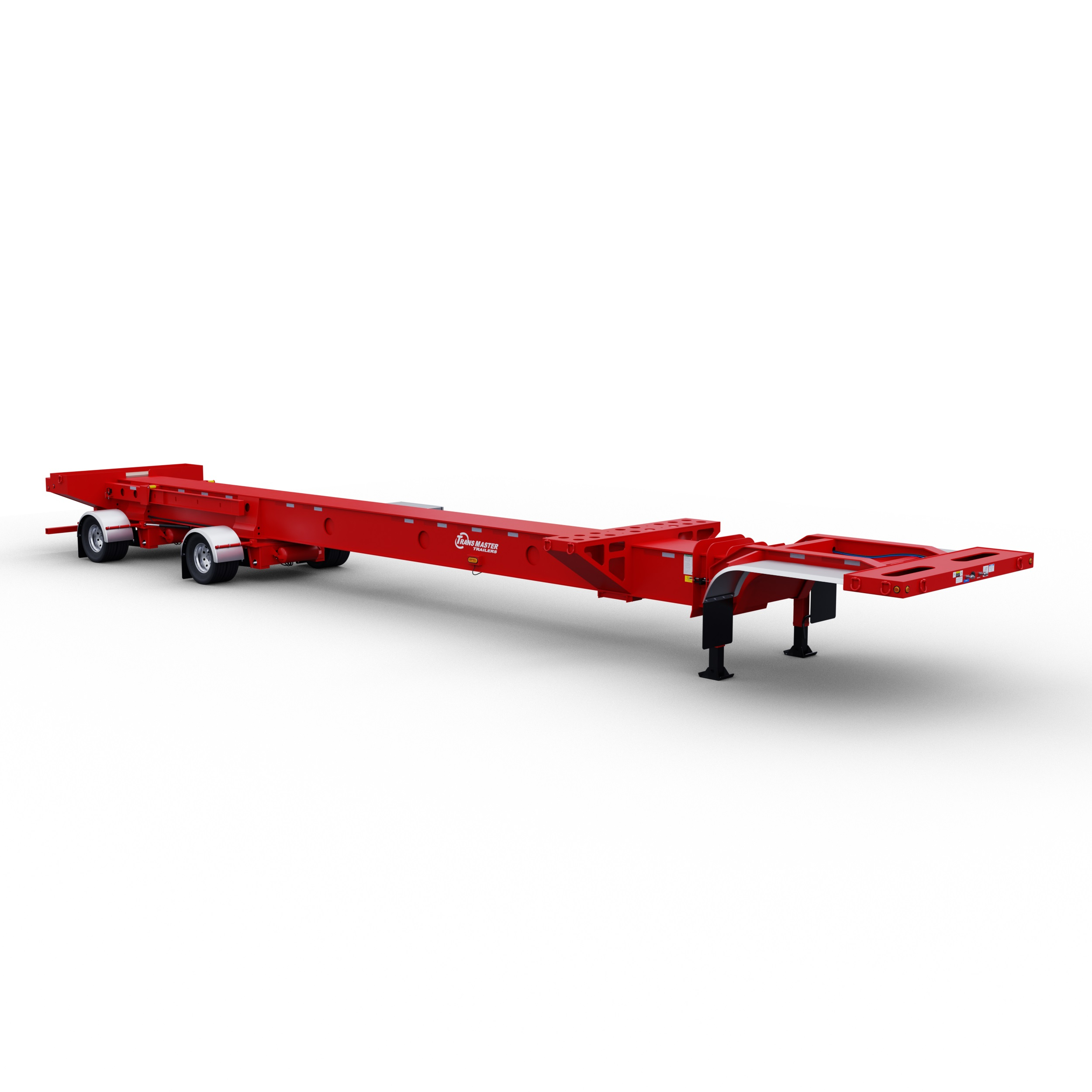 TransMaster 20T Windmill Blade Trailer 3D - TurboSquid 1723911