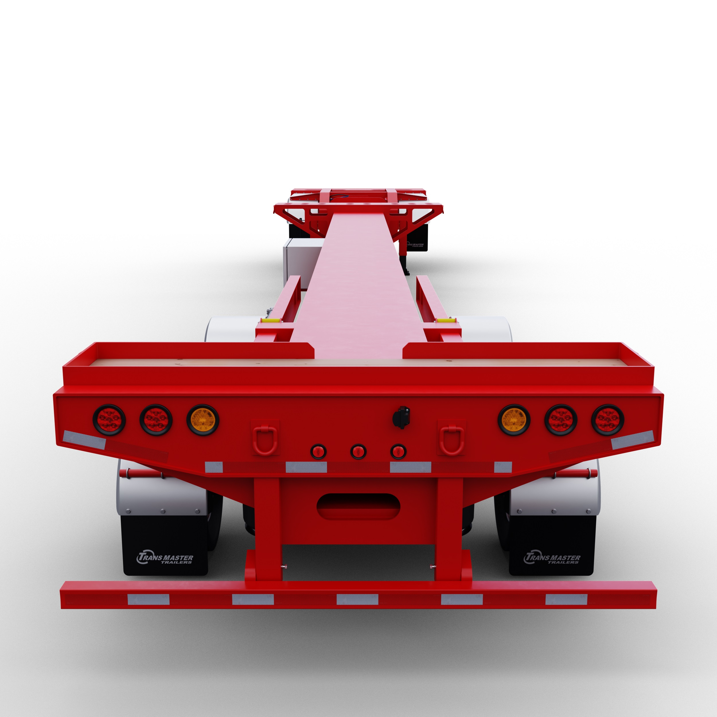 TransMaster 20T Windmill Blade Trailer 3D - TurboSquid 1723911