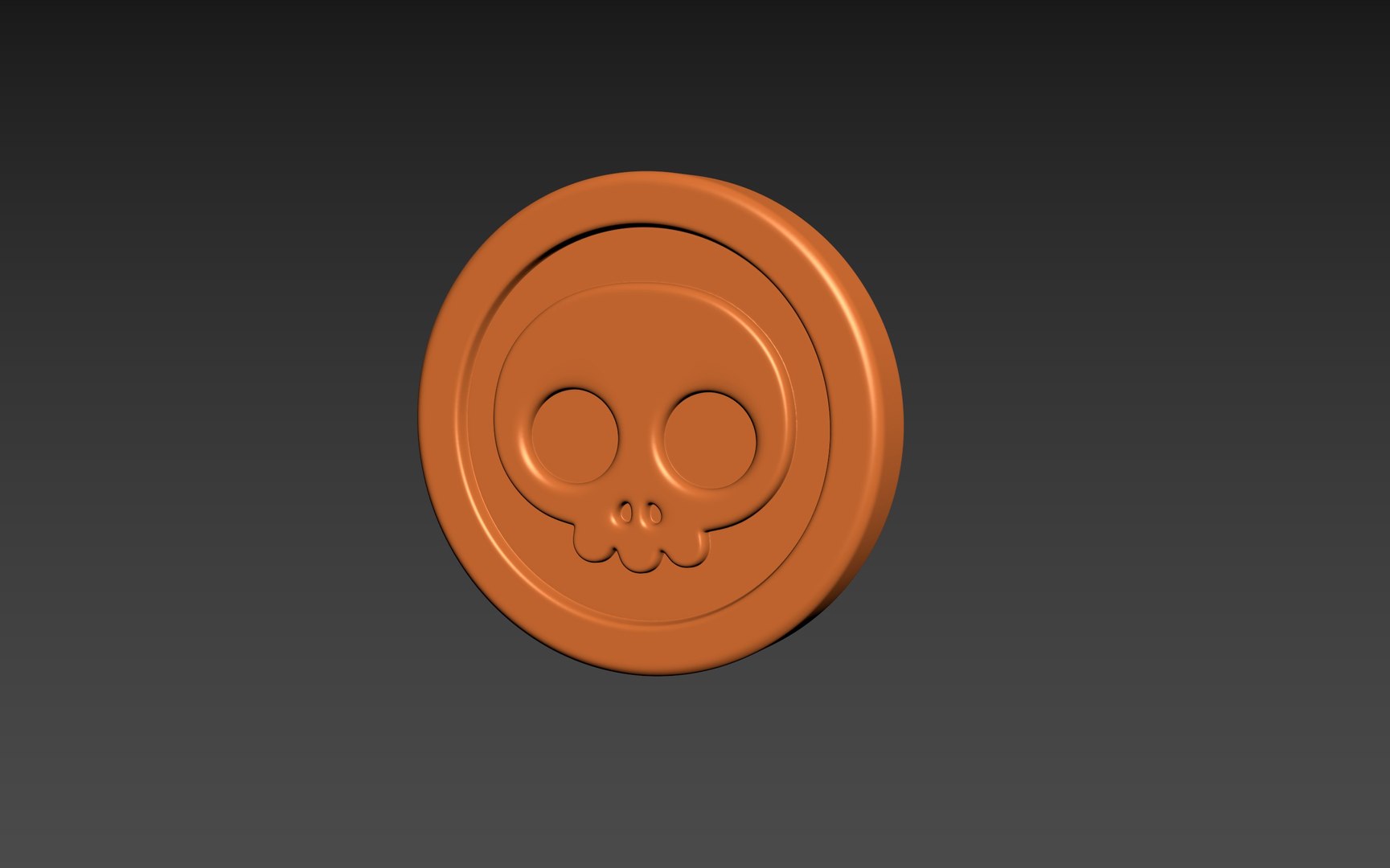 Print003 Coin Skull 3D model - TurboSquid 1891506