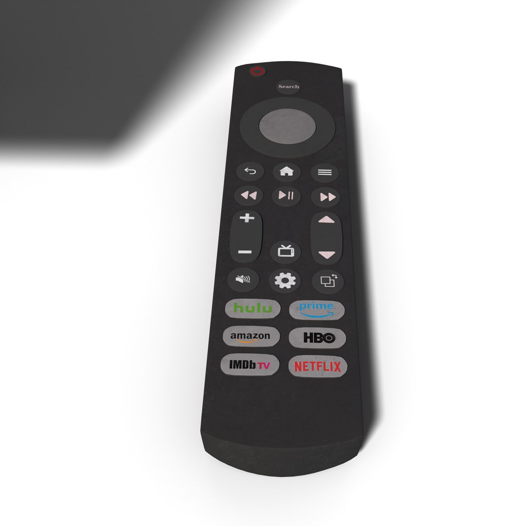 3D Model TV With Remote - TurboSquid 2090731