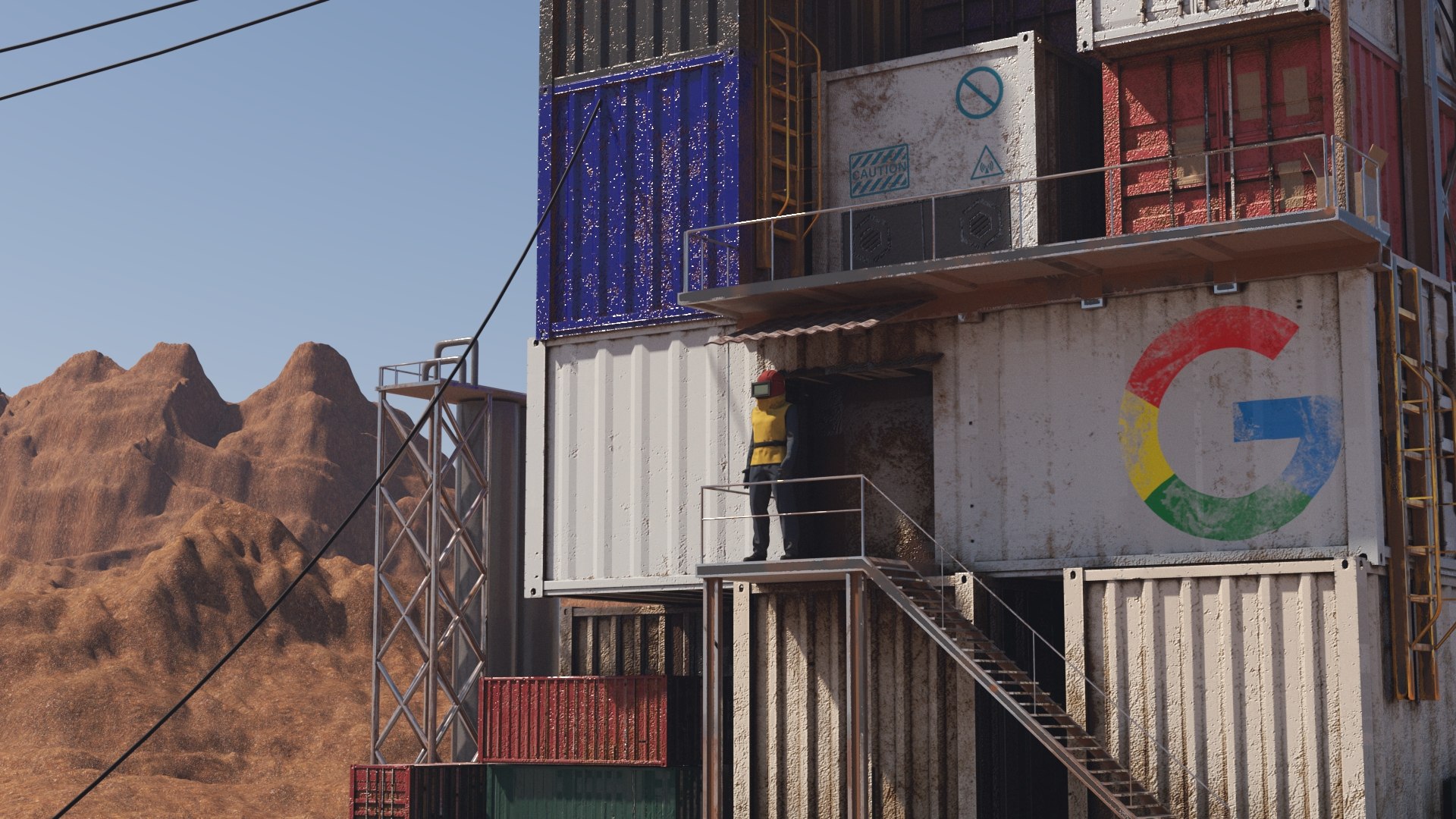 Container Condo Model - TurboSquid 1965947