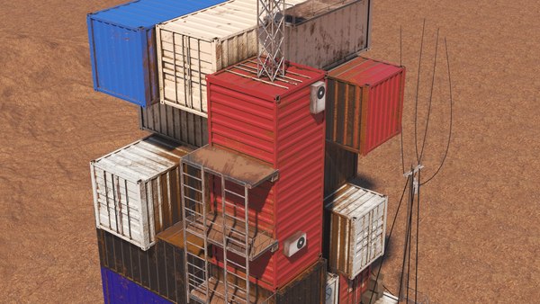 Container Condo model - TurboSquid 1965947