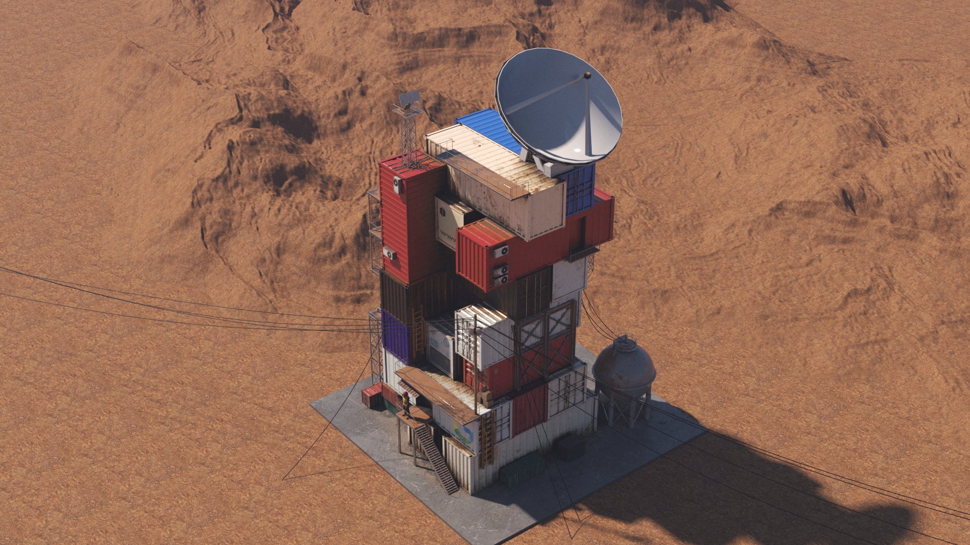 Container Condo Model - TurboSquid 1965947