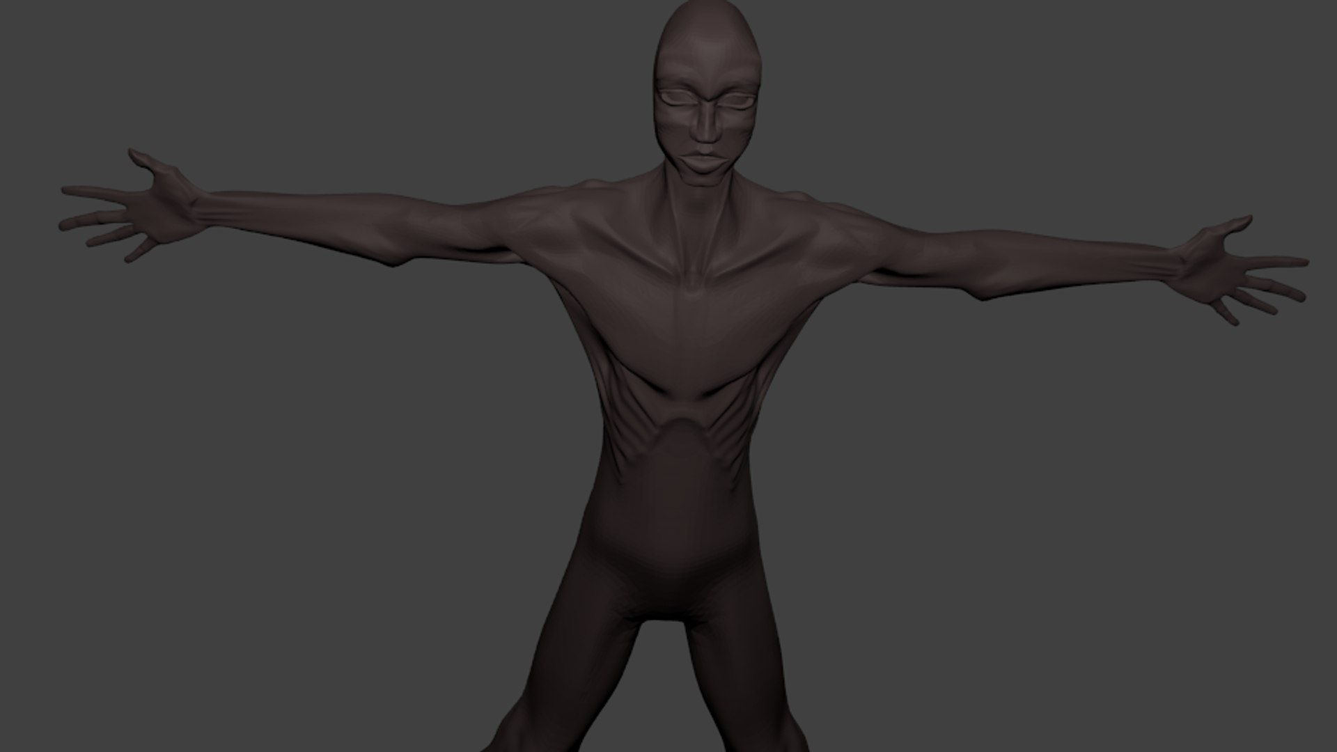 3D Human Man Strange Model - TurboSquid 1379063