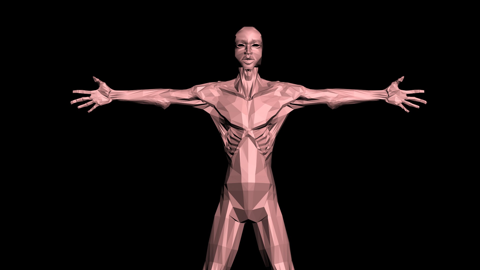 3D Human Man Strange Model - TurboSquid 1379063