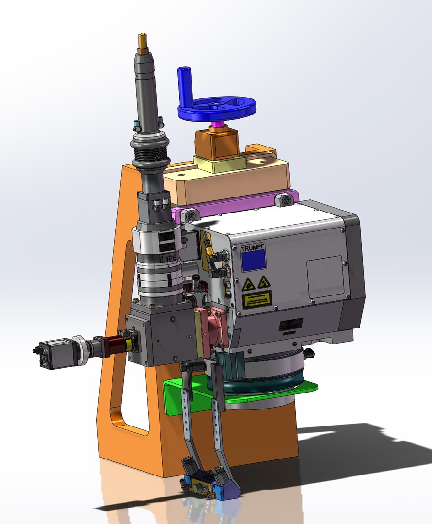 3D Z Axis Fine-turning Laser - TurboSquid 1285265