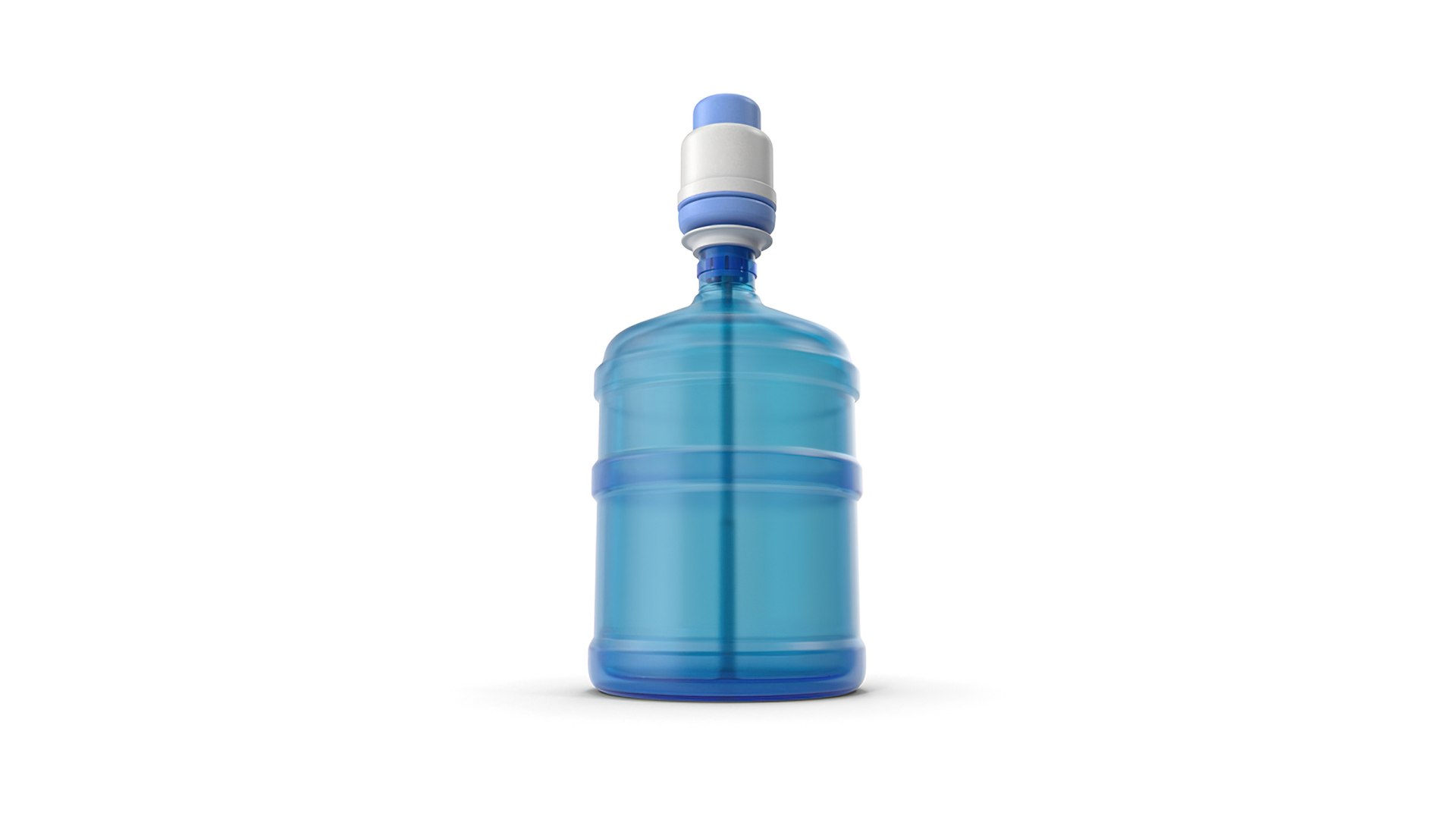 3D 19 Liter Polycarbonate Carboy With Hand Pump Model - TurboSquid 2129209