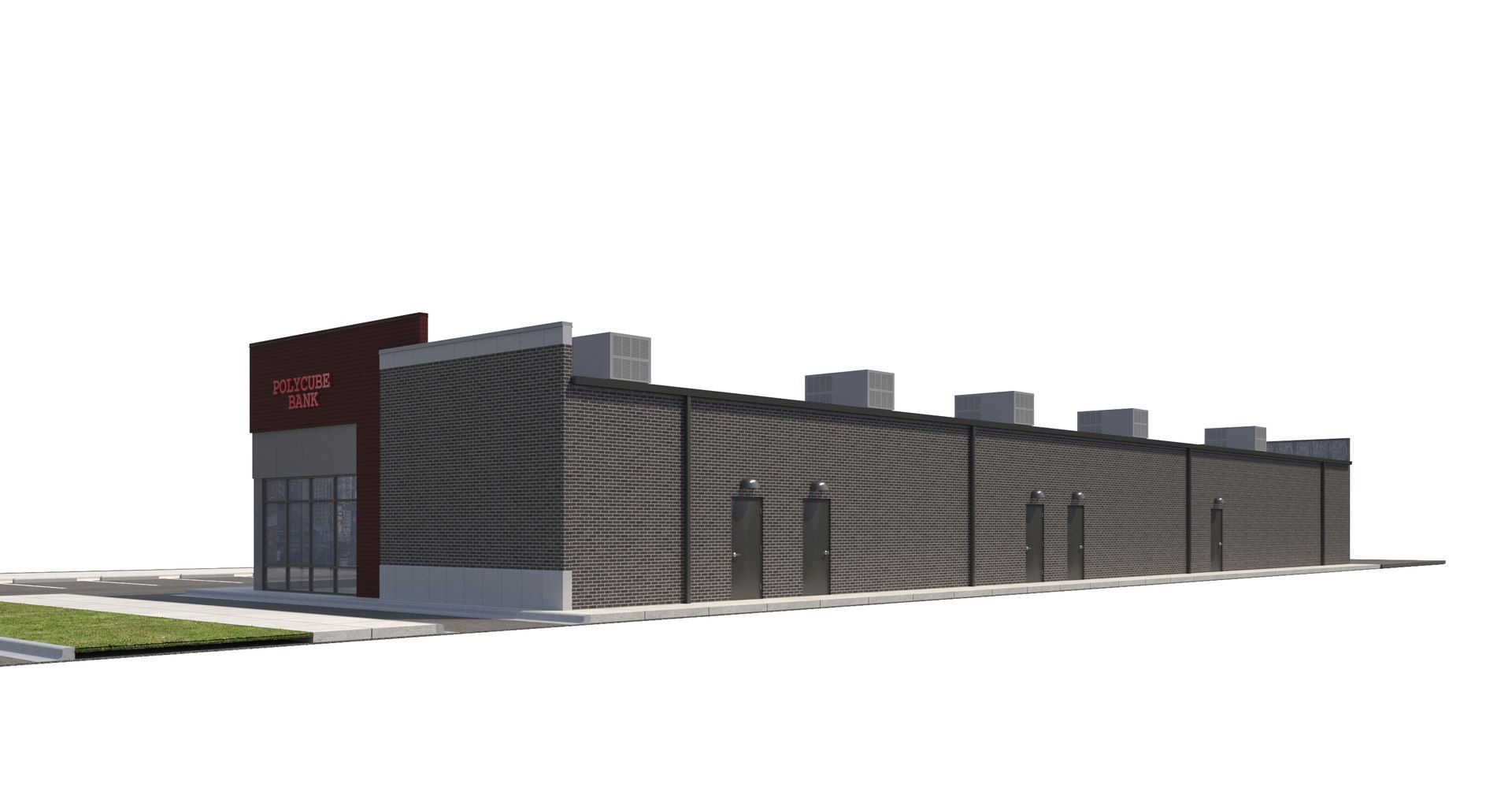 Retail Store Mall 3D Model - TurboSquid 1656438