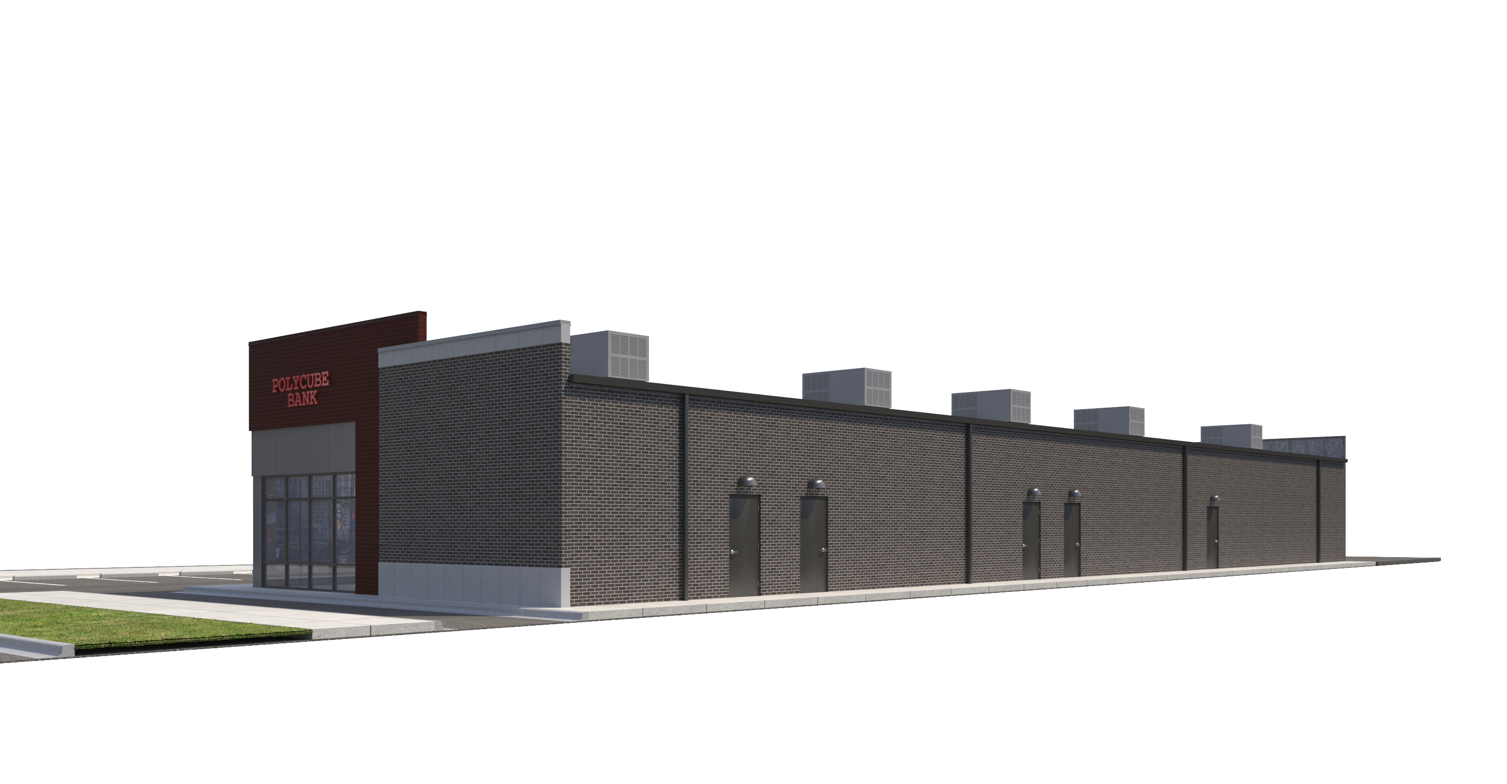 Retail store mall 3D model - TurboSquid 1656438