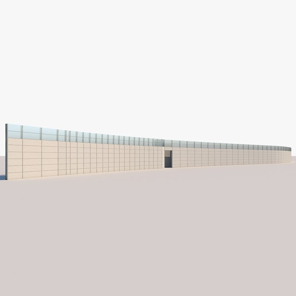 Noise Barrier 3D Models for Download | TurboSquid