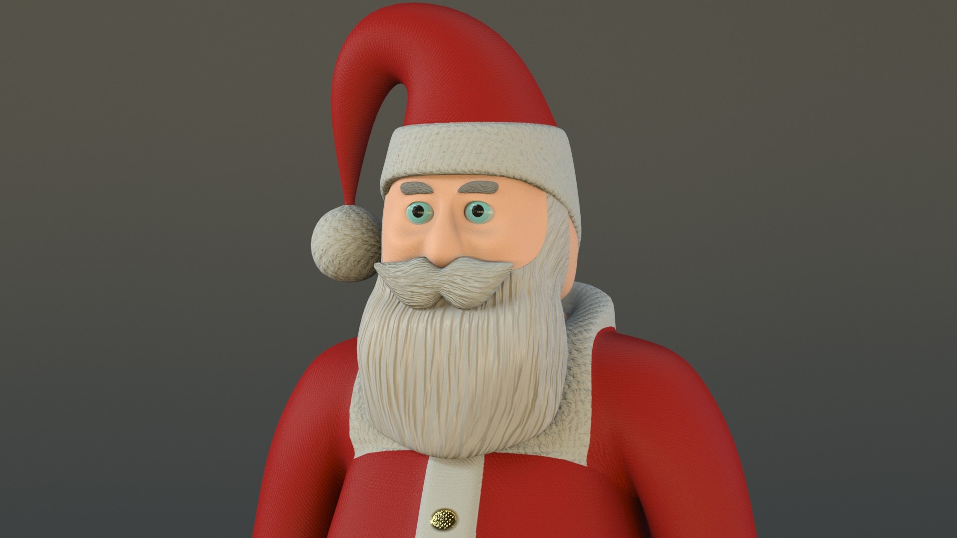 Santa Claus 3D Model - TurboSquid 1669137
