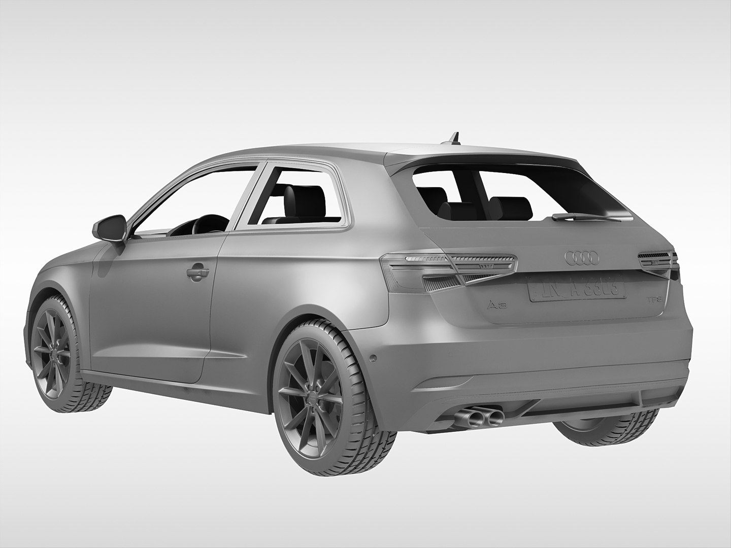 3d Model Audi Car