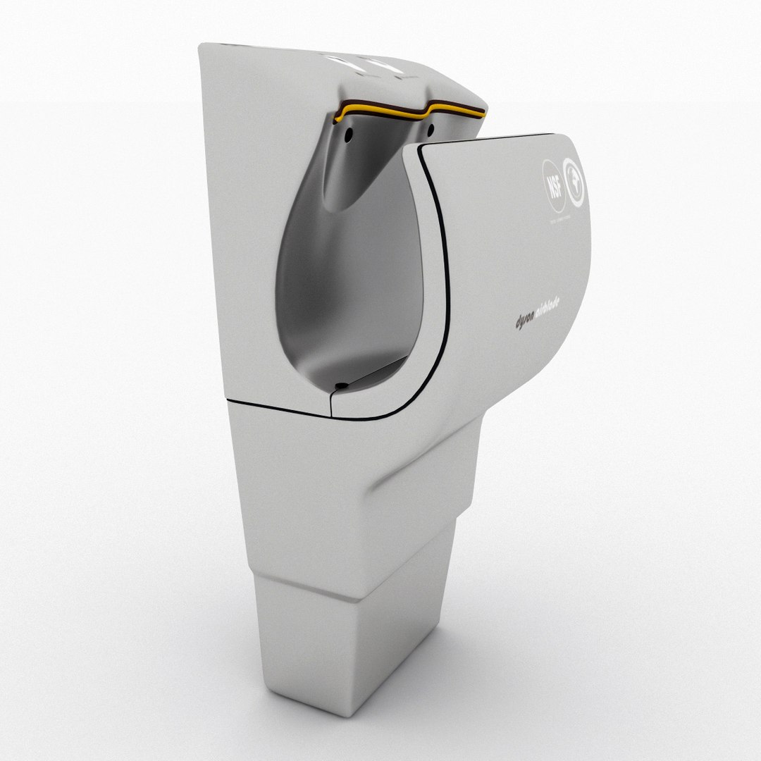 3d model hand dryers v2