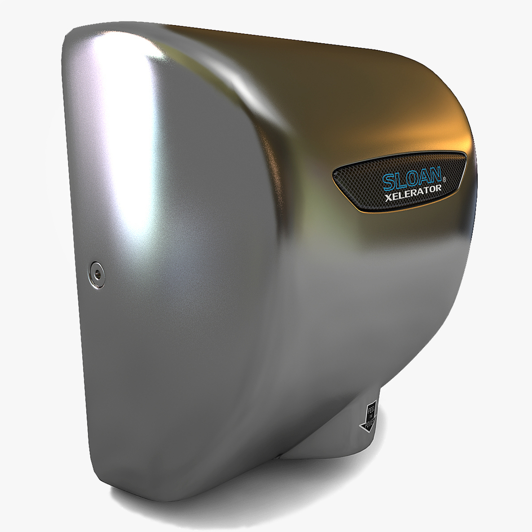 3d model hand dryers v2
