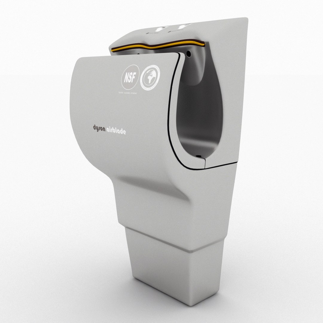 3d model hand dryers v2