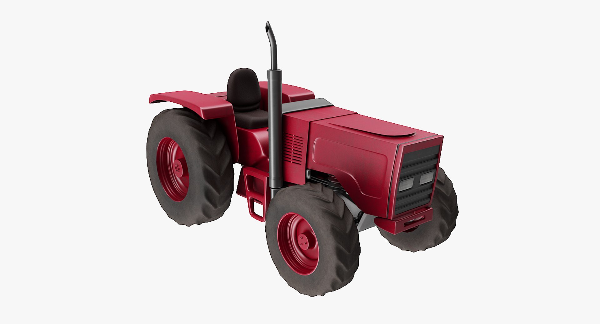 Tractor 3D Model - TurboSquid 1259233