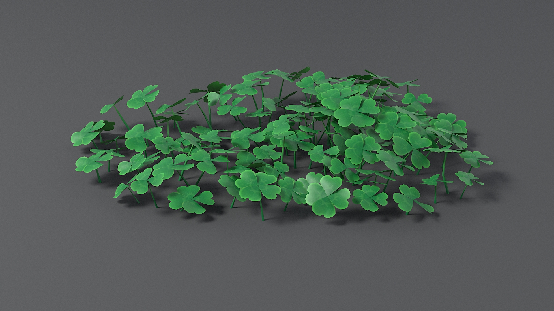 Cartoon Clover 10 3D Model - TurboSquid 2043178