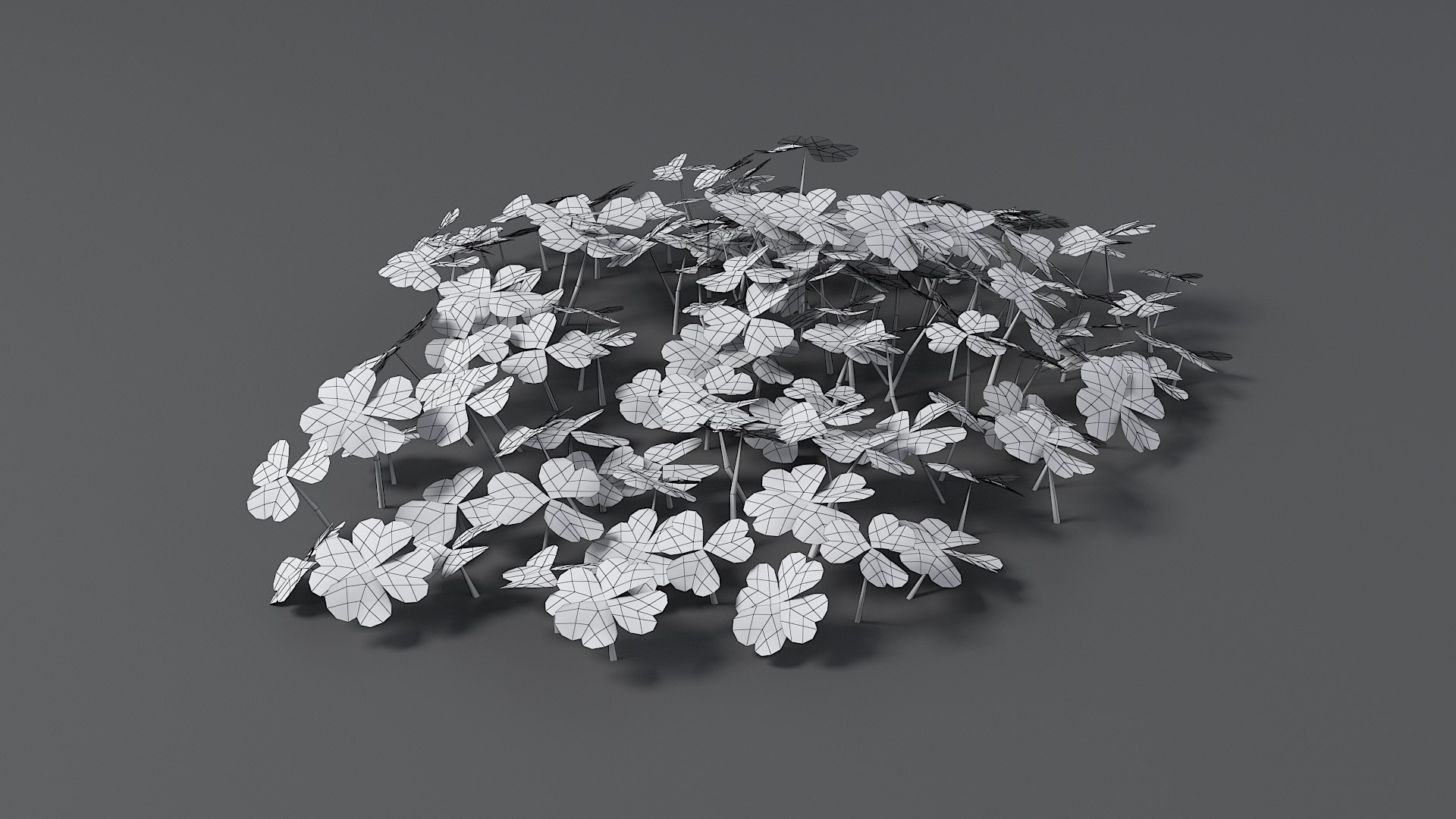 Cartoon Clover 10 3D Model - TurboSquid 2043178