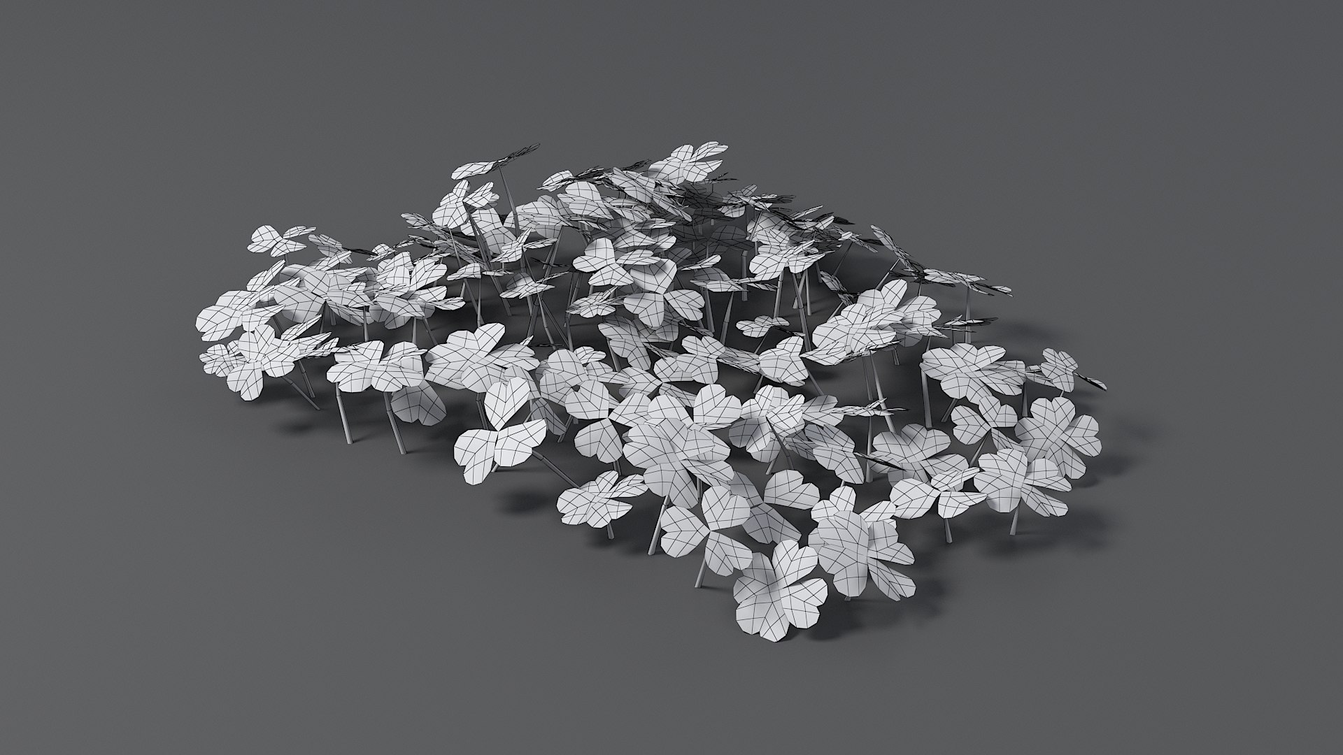 Cartoon Clover 10 3D Model - TurboSquid 2043178