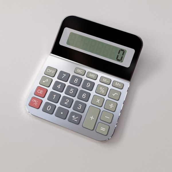 3D Calculator - TurboSquid 1805336