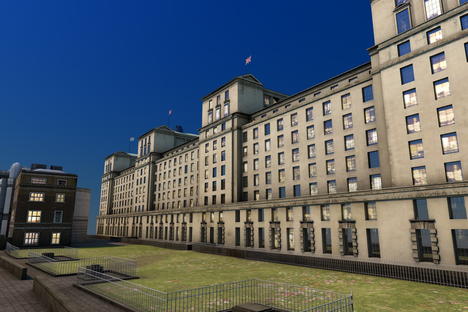 3d Model Whitehall Ministry