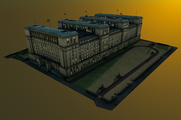 3d model whitehall ministry