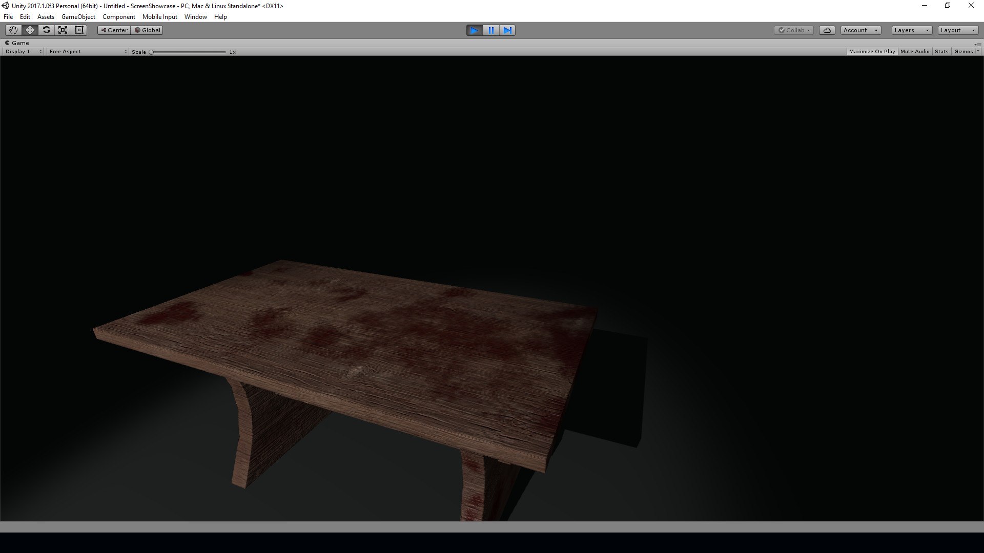 3D Bloody Table Model - TurboSquid 1195472