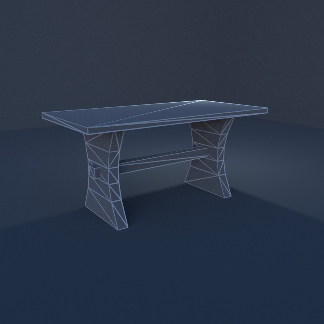 3D Bloody Table Model - TurboSquid 1195472