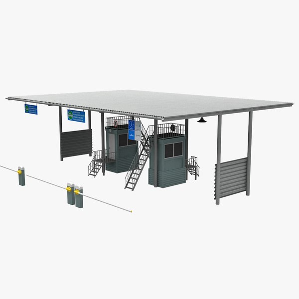 3D Checkpoint Models | TurboSquid