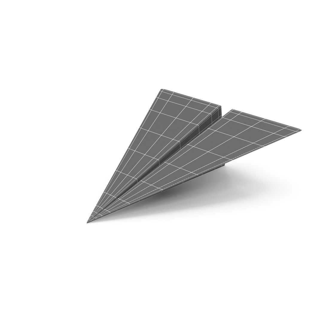 3D Paper Plane 2 - TurboSquid 2187892