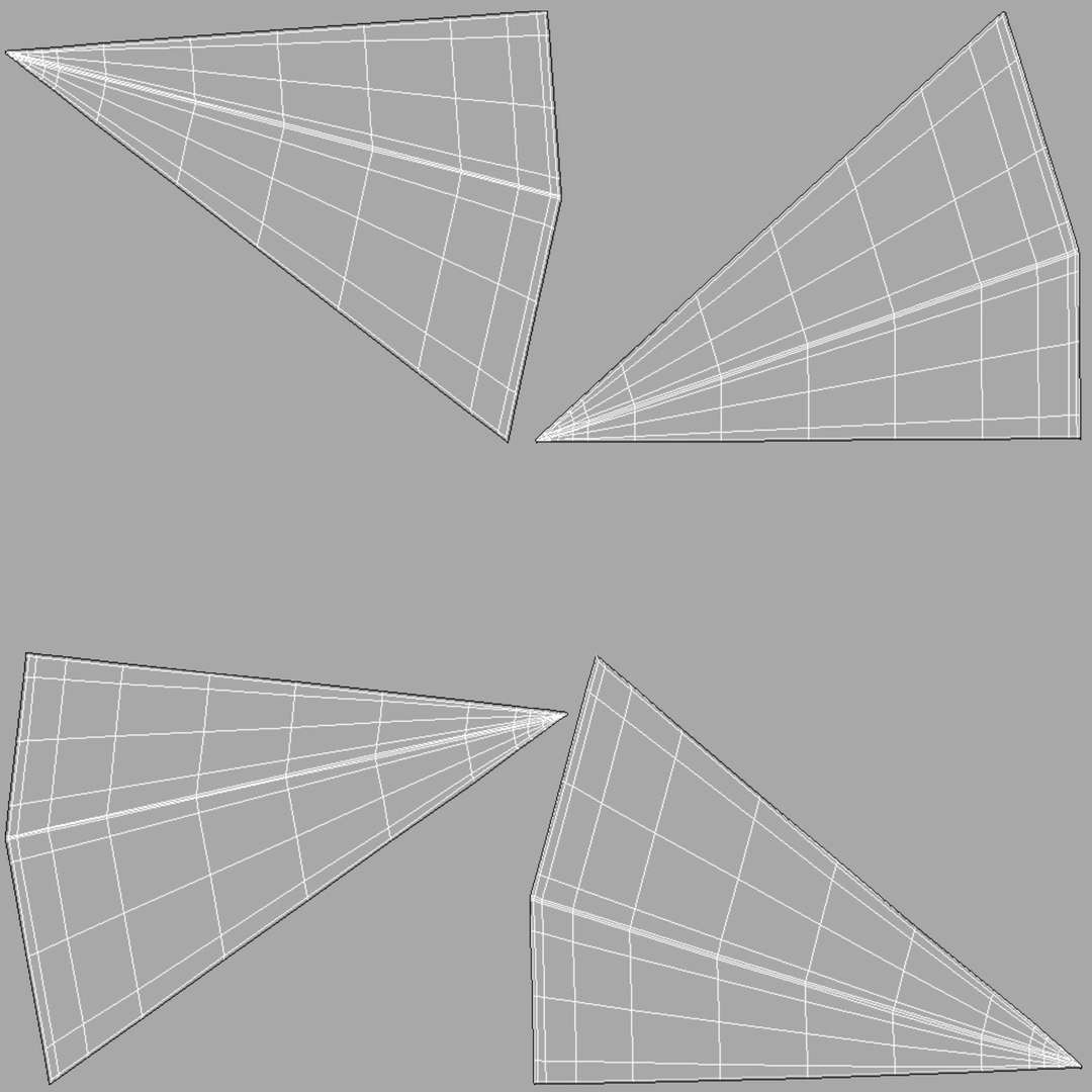 3D Paper Plane 2 - TurboSquid 2187892