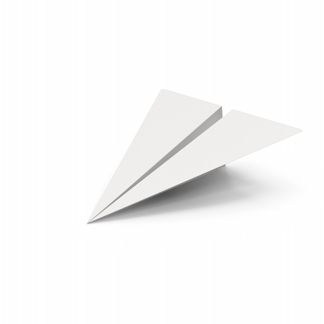 3D Paper Plane 2 - TurboSquid 2187892