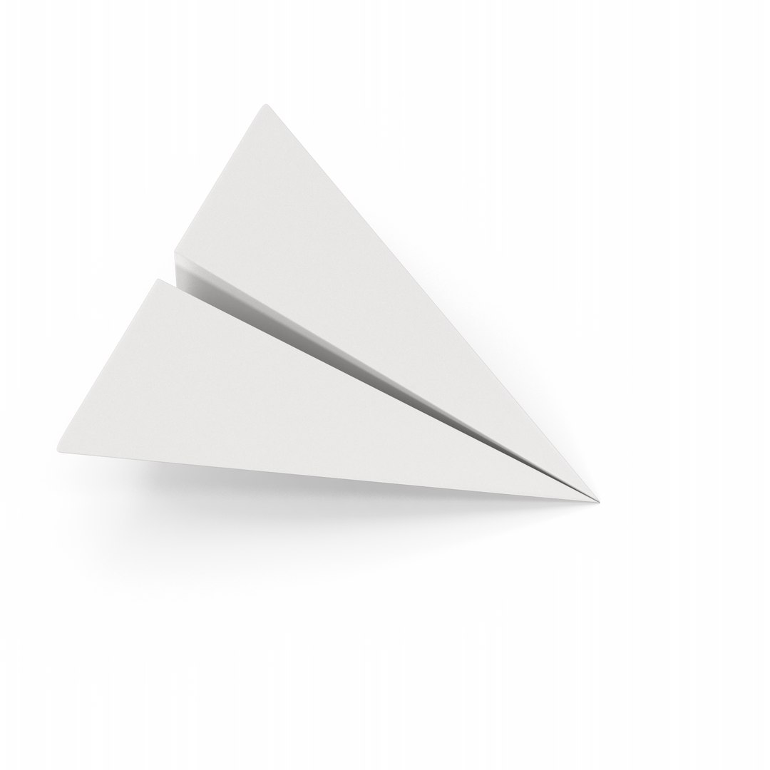 3D Paper Plane 2 - TurboSquid 2187892