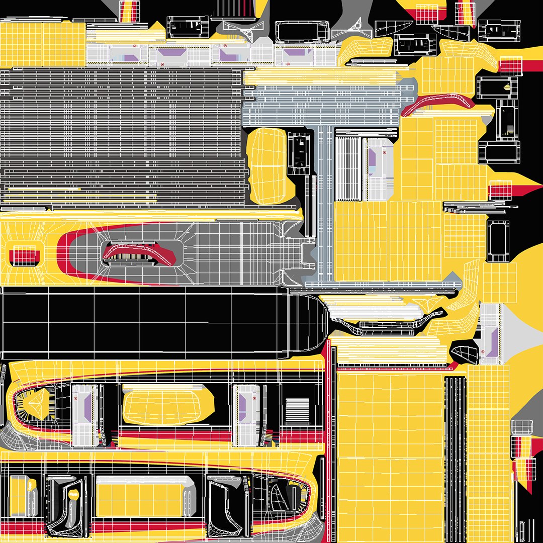 Urban Monorail Air Train 3D Model - TurboSquid 2376813