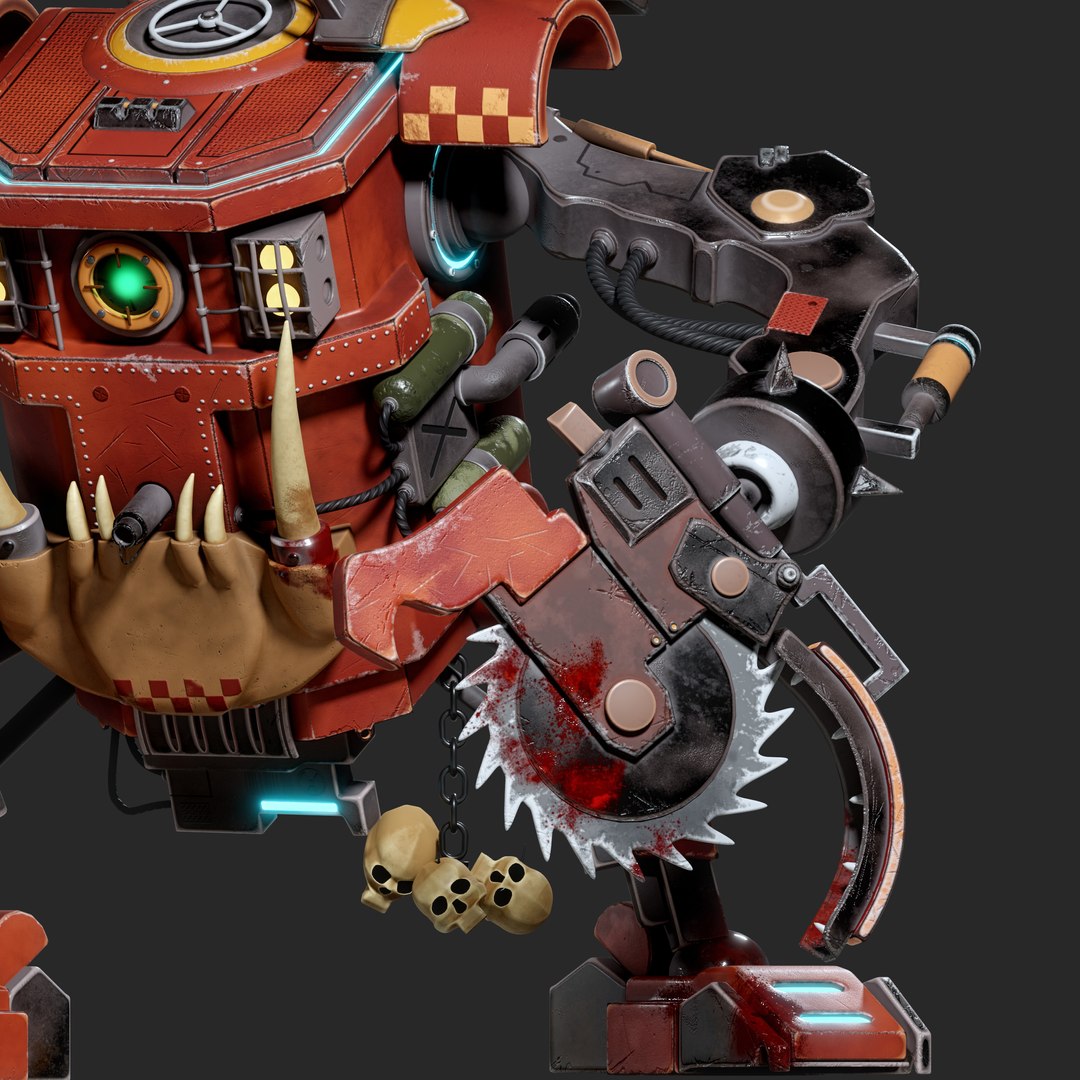 3D War Robot Model - TurboSquid 2114640