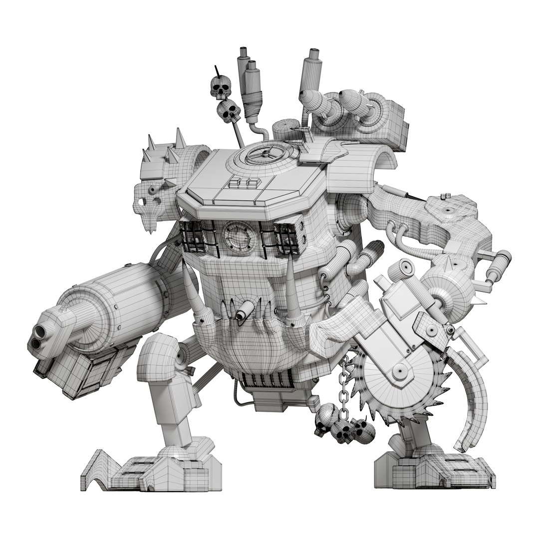 3D War Robot Model - TurboSquid 2114640