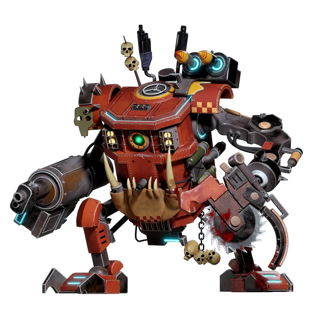 3D War Robot Model - TurboSquid 2114640